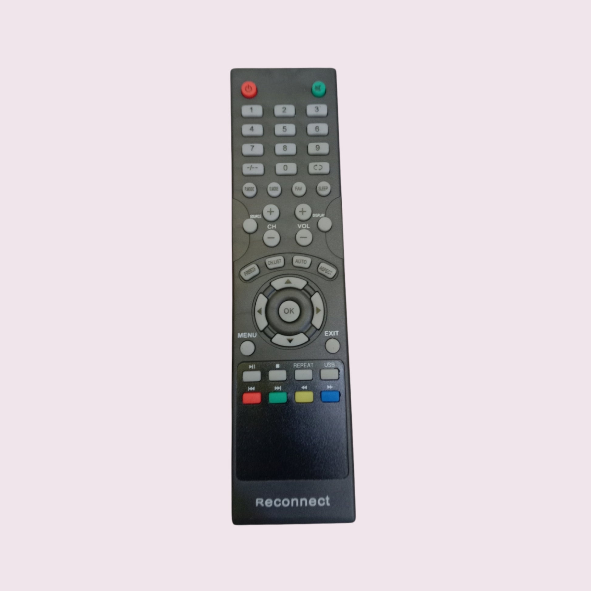 Reconnect led lcd tv remote model 3 – Faritha