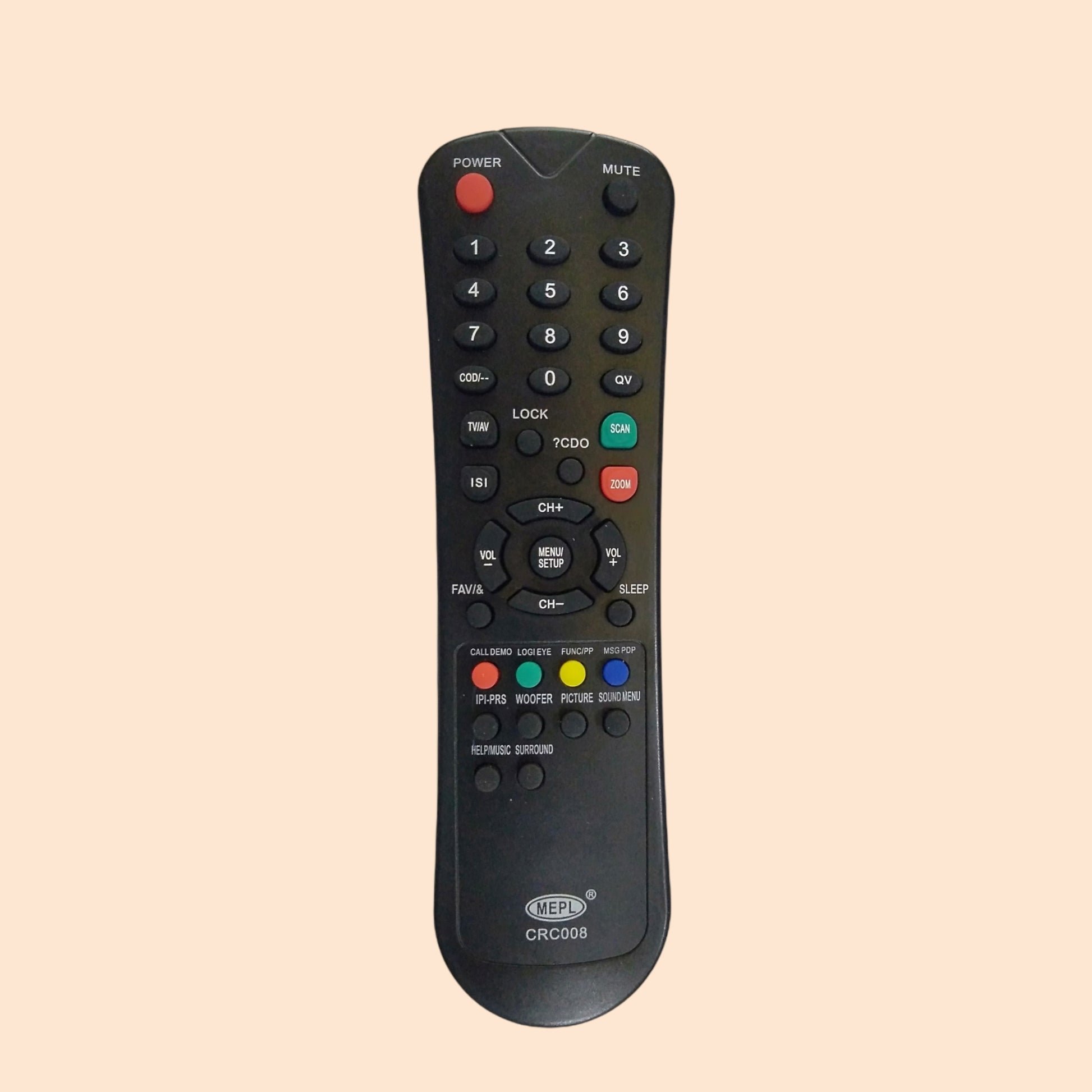 Akai Universal TV Remote Control Common (TV12) F – Faritha