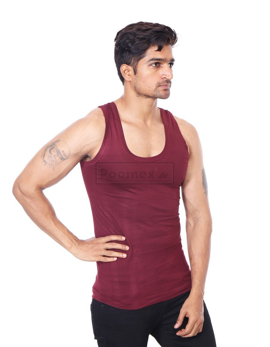 Poomex Gents Golden Colour Vest (Sleeveless & Half Sleeve) – Faritha